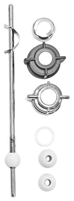Bathroom Pop-Up Drain Ball Rod Kit With 3 Nuts - Bathroom Sink And ...