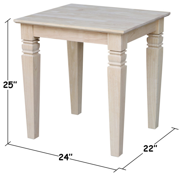 Java End Table - Traditional - Side Tables And End Tables - by International Concepts | Houzz