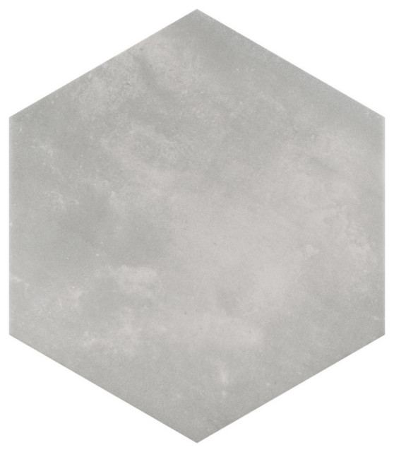 Horizon Hex Ceramic Floor and Wall Tile Sample - Traditional - Tile ...