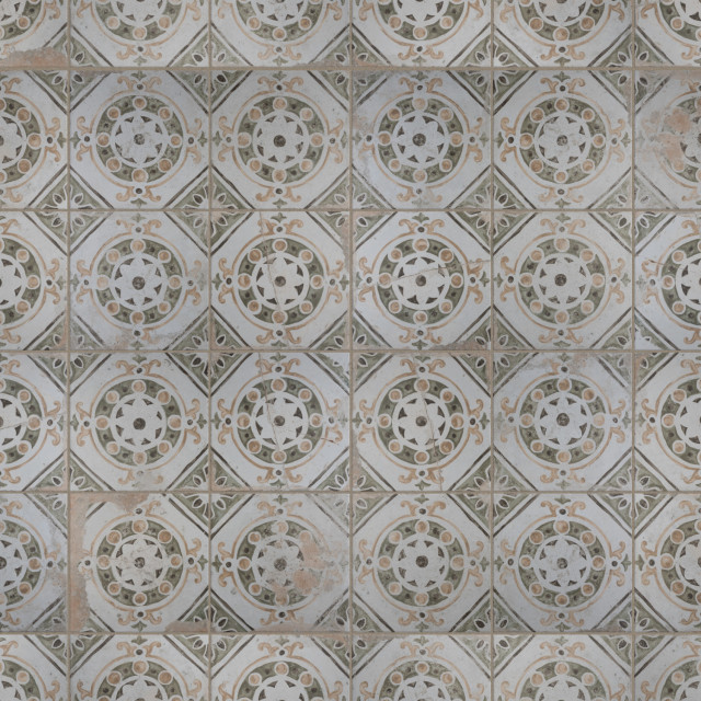 Kings Porto Ceramic Floor and Wall Tile - Farmhouse - Wall And Floor ...
