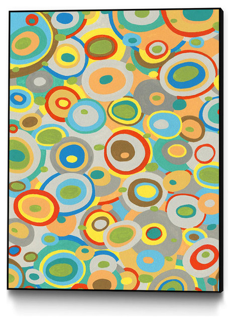 "Overlapping Ovals I" CF Print, 11"x14", 11"x14" - Contemporary ...