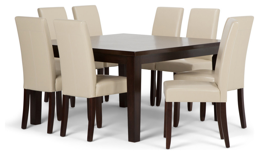Acadian Contemporary 9-Piece Dining Set - Contemporary - Dining Sets ...