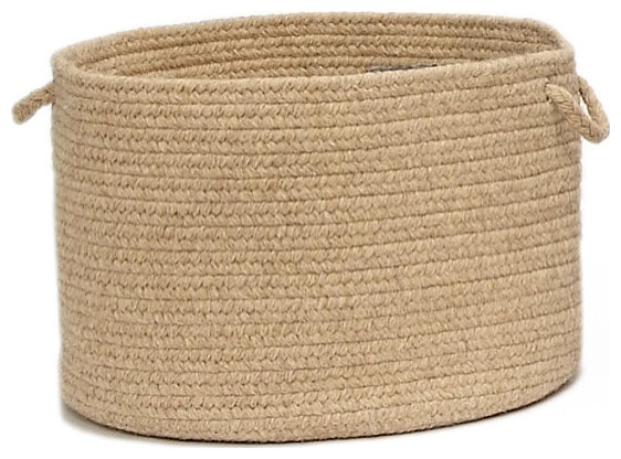 Colonial Mills Basket Shear Natural Muslin Round, 18"x18"x12 ...