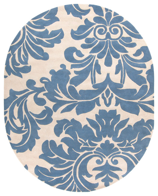 Surya Athena Area Rug, 8' x 10' Oval - Contemporary - Area Rugs - by ...