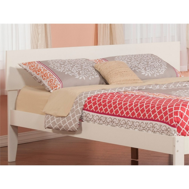 AFI Orlando King Solid Wood Panel Headboard with Device Charger in ...