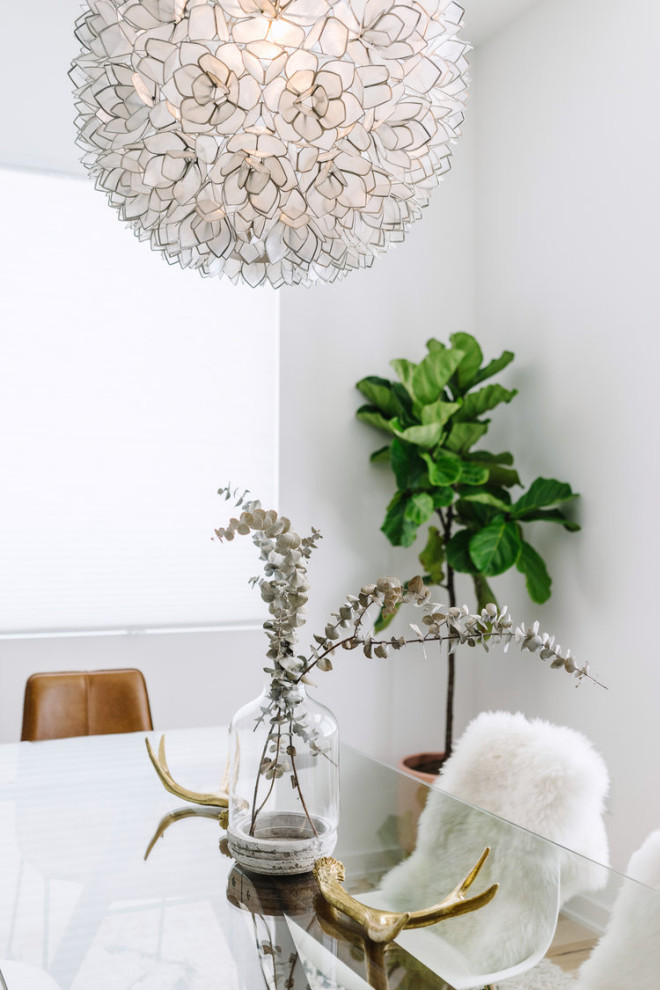 Mueller Modern Scandinavian Farmhouse - Scandinavian - Dining Room ...