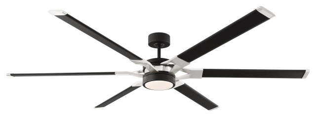 Loft 72" LED Ceiling Fan Midnight Black - Transitional - Ceiling Fans ...