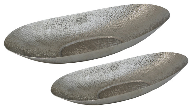 Cairo Decorative Metal Bowl, Set of 2 - Contemporary - Decorative Bowls ...