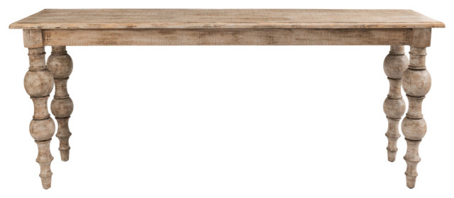 Blair Natural Beige Console Table - French Country - Console Tables ...