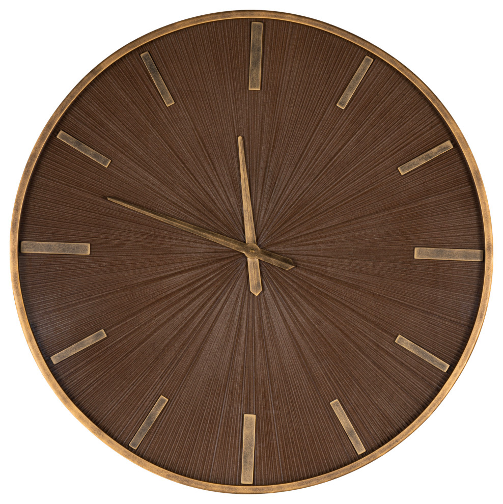 Ashland Clock - Transitional - Wall Clocks - by Cooper Classics | Houzz