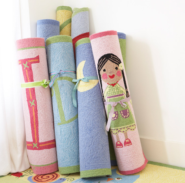 Sweet Pea Rug, 3'x5' - Modern - Area Rugs - by The Little Acorn | Houzz