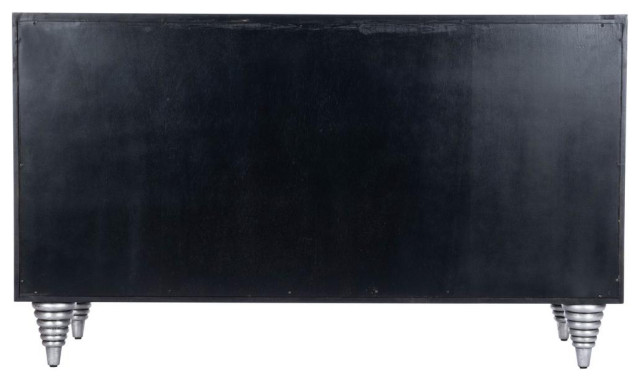 Shelly Leather & Capiz Shell Inlay Sideboard - Contemporary - Dressers ...