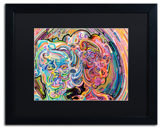 Josh Byer 'Fire And Rain' Art, 20"x 16" - Contemporary - Prints And ...