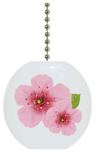 Cherry Blossoms Ceiling Fan Pull - Traditional - Ceiling Fan ...