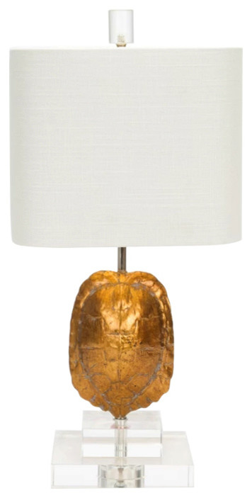 Tortoise Accent Lamp, 17.5"H - Beach Style - Table Lamps - by ...