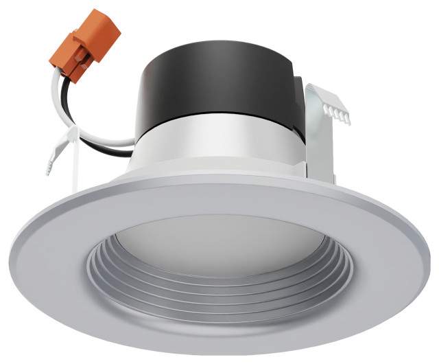 Satco Lighting 7W LED Downlight Retrofit 4" CCT Selectable, Brushed ...