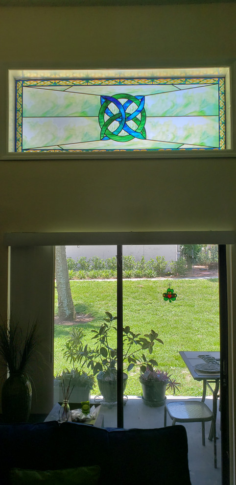 Installed stained glass window films I've done - Contemporain - par ...