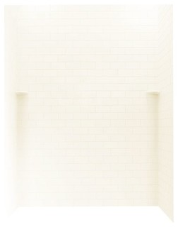 Swan, Shower Surround, 62"x36"x72" - Contemporary - Shower Stalls And ...