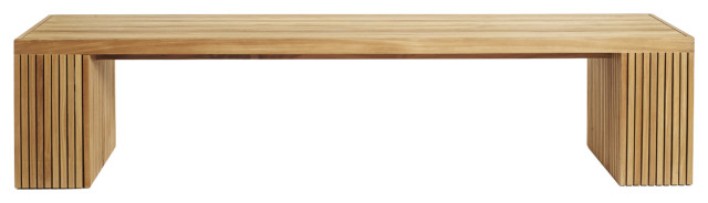 Teak Bench Liner 79" (200 cm) - Transitional - Accent And Storage ...