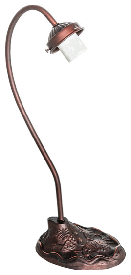 18" High Gooseneck Table Base - Traditional - Lamp Bases - by Meyda ...