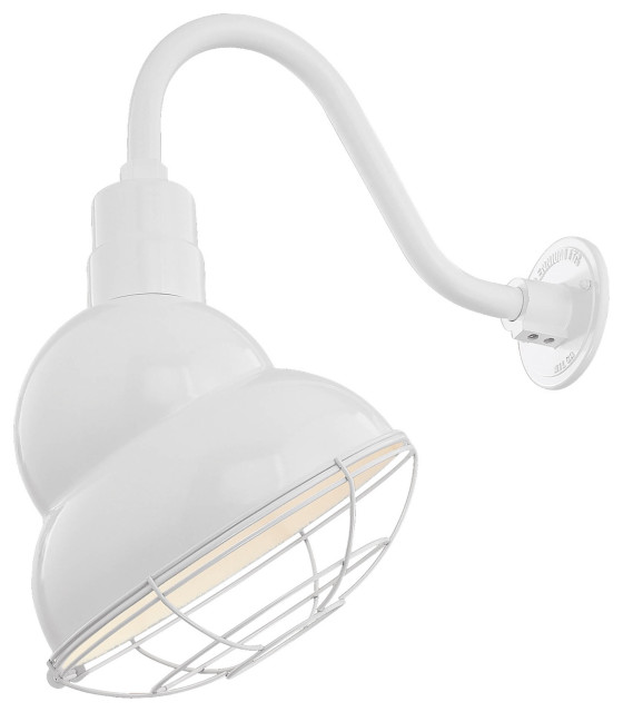 1-Light 12" RLM Emblem Shade - Farmhouse - Lighting Globes And Shades ...