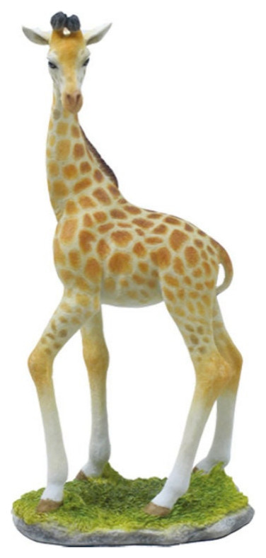 Baby Giraffe Statue by Veronese Design - Contemporary - Decorative ...
