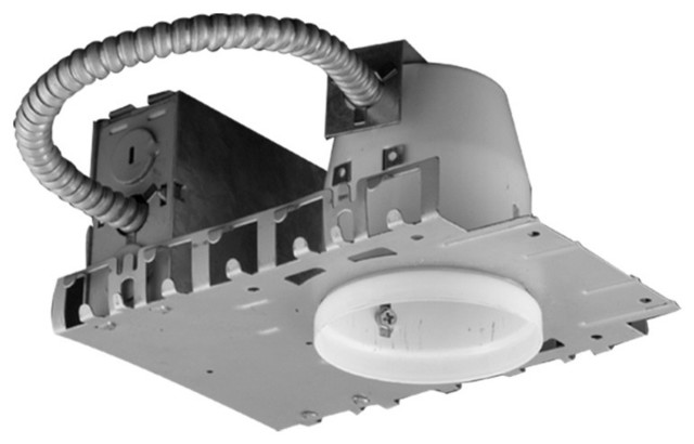3-Inch Line Voltage Non-Ic Housing For New Construction, Silver ...