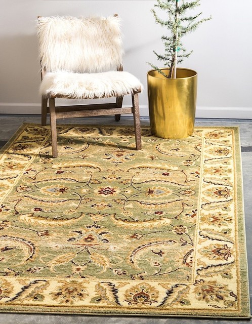 Traditional Odyssey Sage Area Rug, 9'x12' - Traditional - Area Rugs ...
