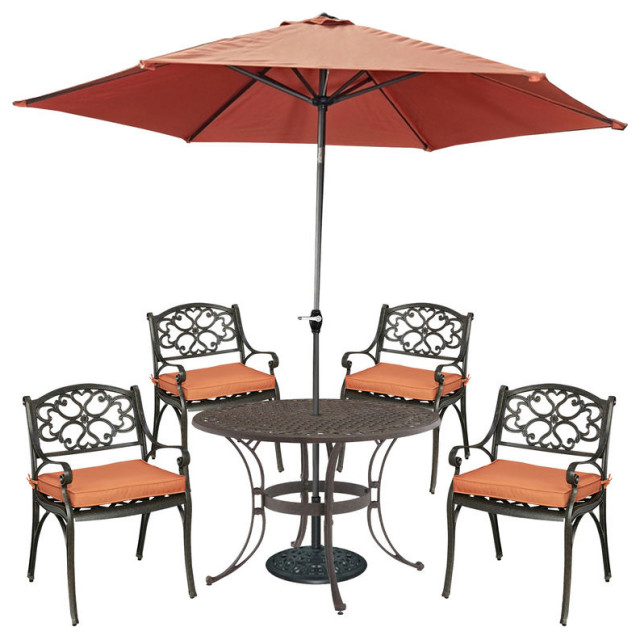 Sanibel 6-Piece Outdoor Dining Set By Homestyles, 6655-3286C ...