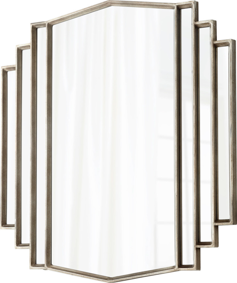 Optic Array Mirror - Transitional - Wall Mirrors - by HedgeApple | Houzz