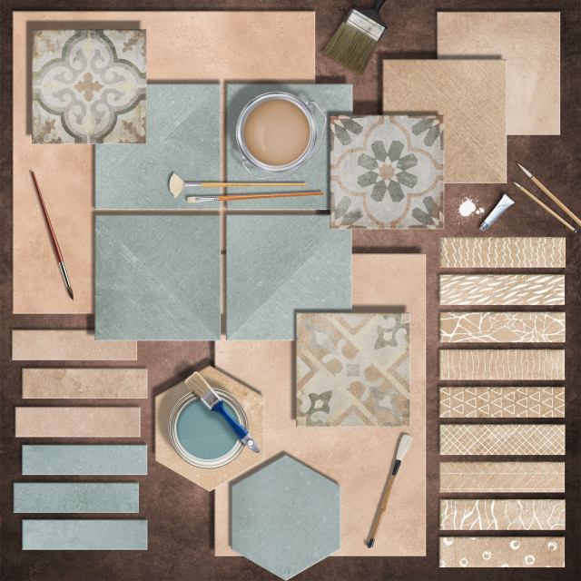 Aspdin Brick Cotto Porcelain Floor and Wall Tile - Contemporary - Wall ...