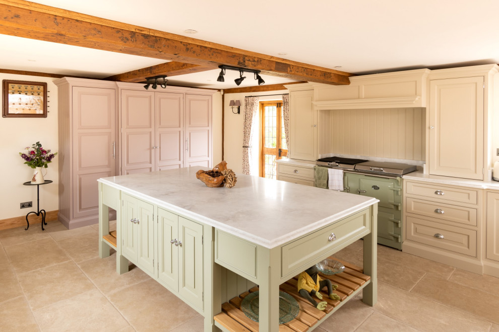Traditional Shaker Kitchen with Period Features - Traditional - Kitchen ...
