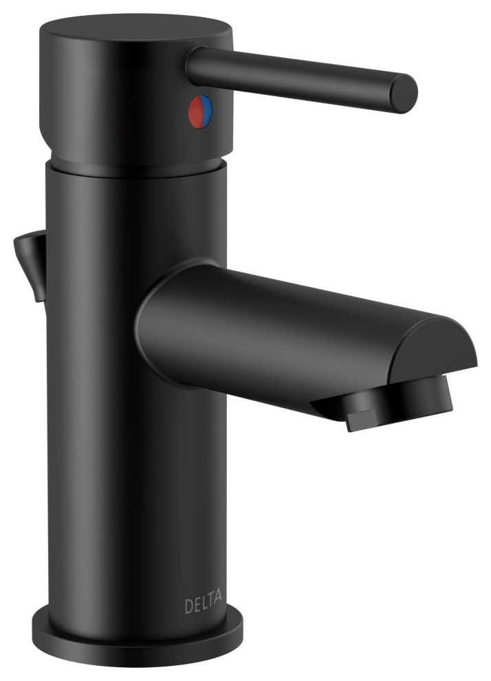 Delta 559LF-BLGPM-PP Modern Single Handle Project-Pack Bathroom Faucet ...