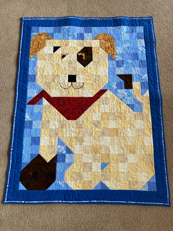 Patch Pal Puppy for baby Olsen