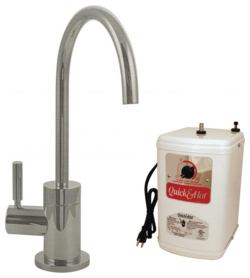 Premium Contemporary 9" Hot Water Dispenser and Tank - Contemporary ...