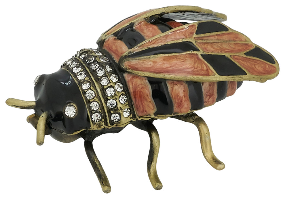 Bumble Bee Jewelry Box - Farmhouse - Decorative Objects And Figurines ...