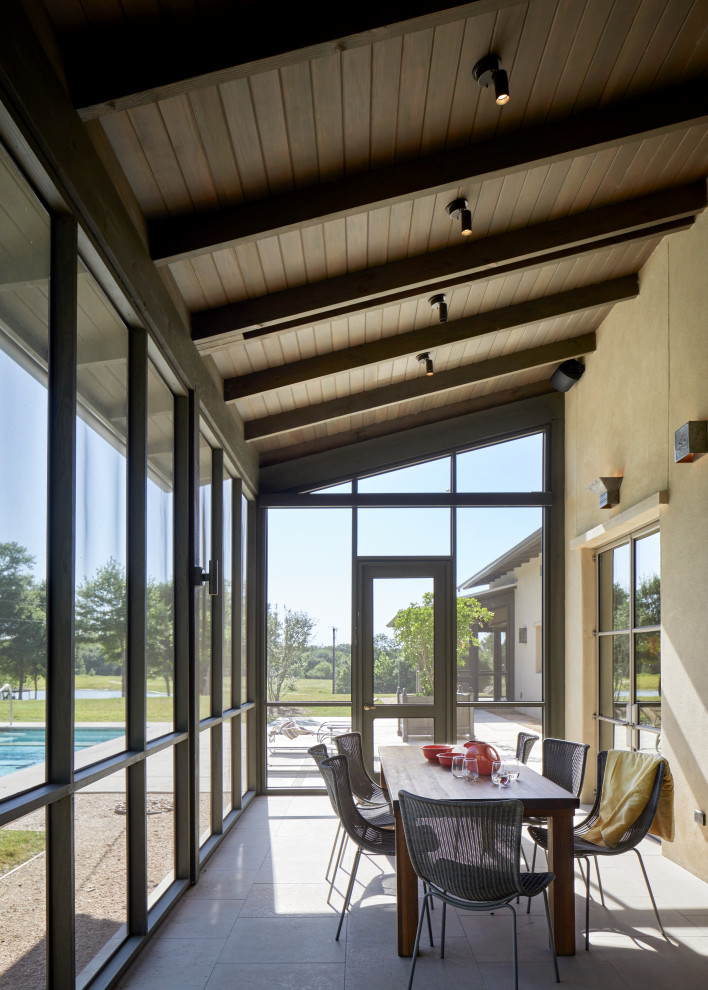 East Texas Ranch - Modern - Porch - Houston - by Ford, Powell & Carson ...