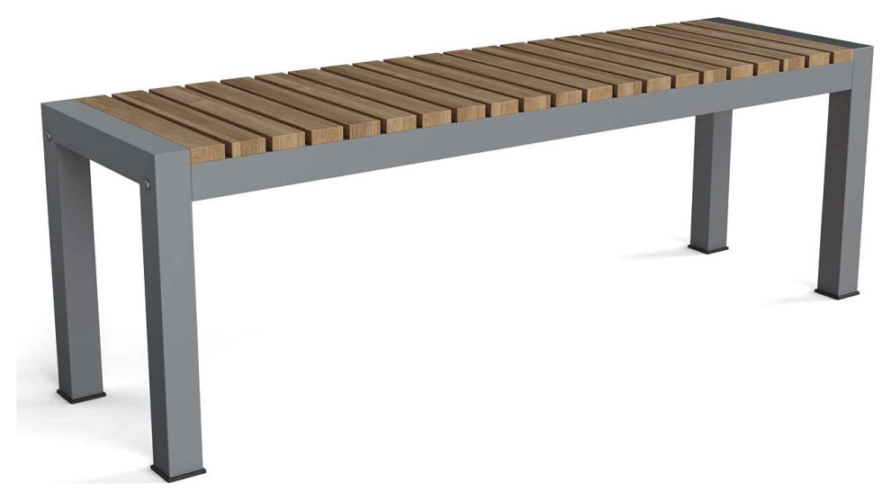 Anderson Teak BH-5315 Seville 3-Seater Wooden Bench - Transitional ...