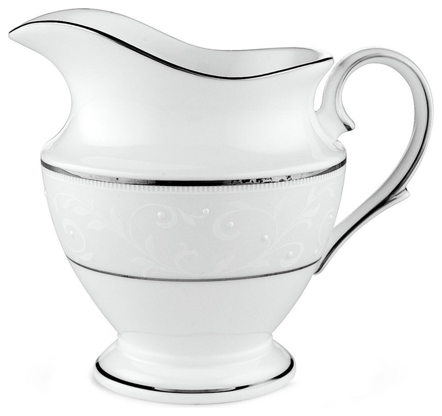 Lenox Opal Innocence Creamer - Traditional - Sugar Bowls And Creamers ...