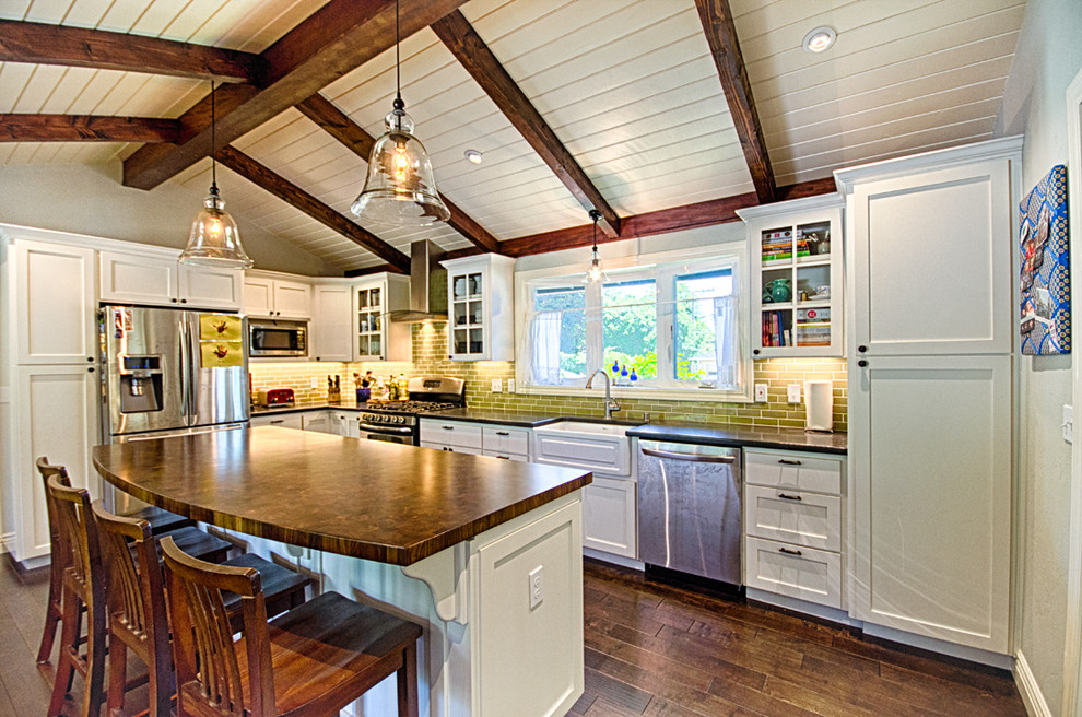 Kitchen of Newly Renovated Ranch Style Home - Farmhouse - Kitchen - San ...