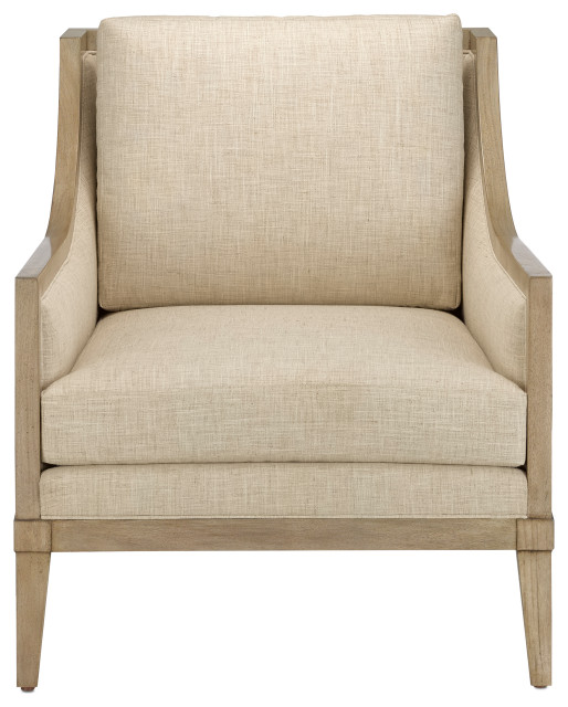 Bramford Natural Chair - Transitional - Armchairs And Accent Chairs ...