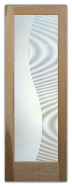 Pantry Door - Divise Stripes - Primed - 28" x 80" - Book/Slab Door, 28 ...