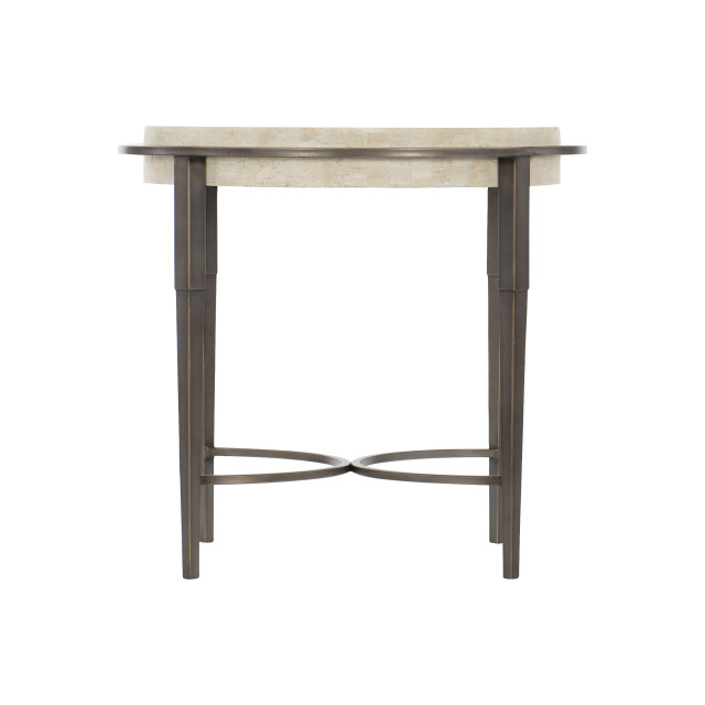 Bernhardt Barclay Side Table, 26"W x 26"D x 24.13"H - Transitional ...