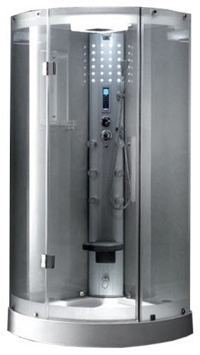 Walk-In Steam Shower, Corner Unit - Contemporary - Steam Showers - by ...