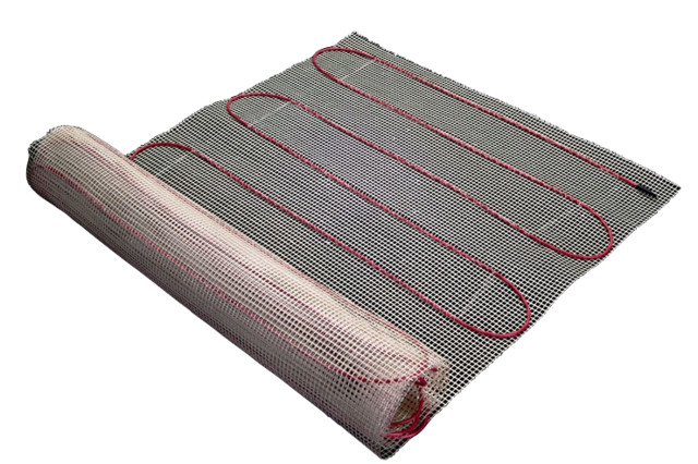 Electric Floor Warming Mat System With Touch Screen GFCI Thermostat, 25 ...