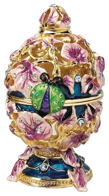 Ladybug Enameled Egg - Decorative Objects And Figurines - by ...