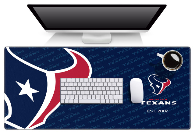 Houston Texans Logo Series Desk Pad - Contemporary - Desk Accessories ...