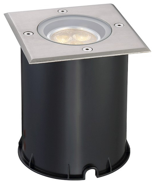 Eurofase Outdoor Square LED IngRound, Stainless Steel - Inground And ...