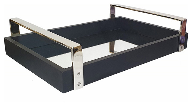 Wood Tray Large - Contemporary - Serving Trays - by R16 HOME | Houzz