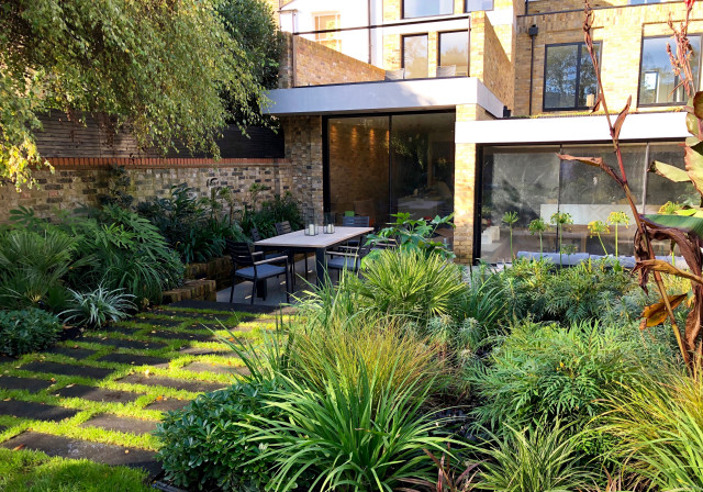 sunken terrace - Modern - London - by antonia schofield garden design ...